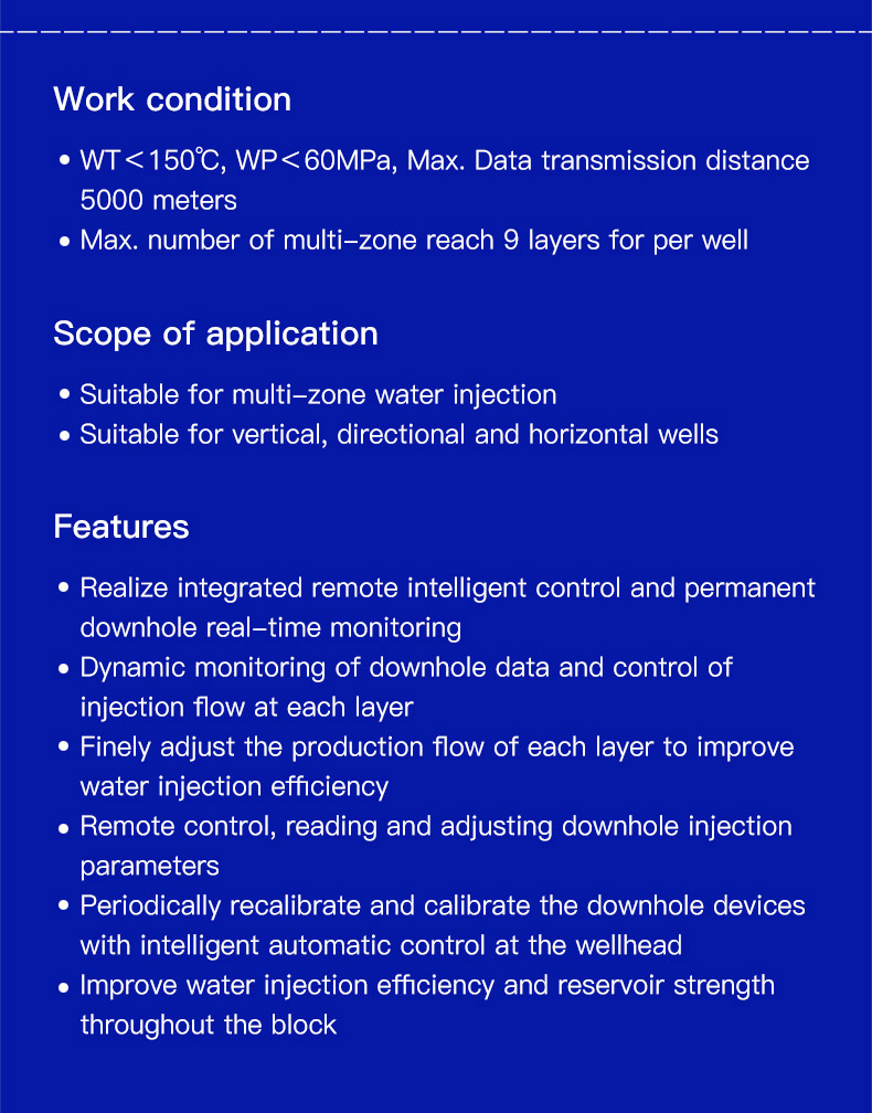 Intelligent Water Injection Technology-Well Completion