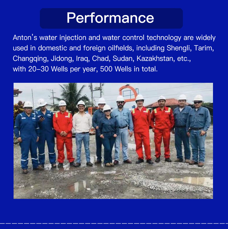 Water Injection and Water control Consultation and Services-well completion