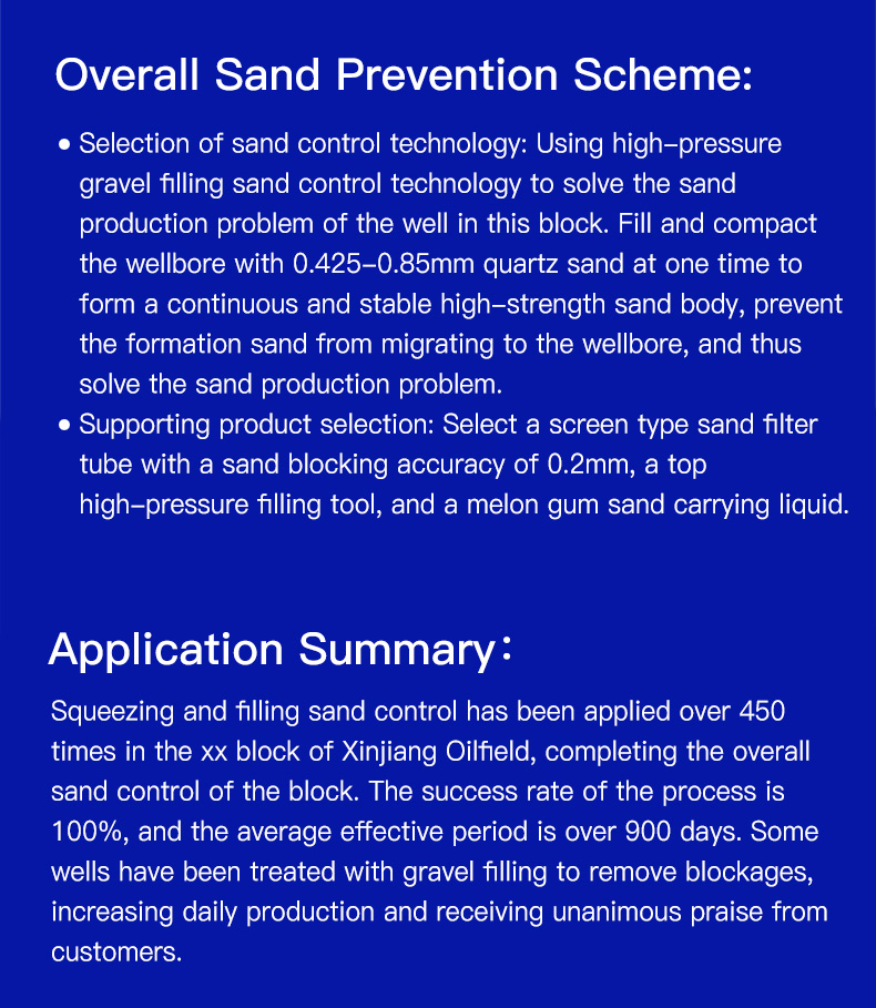 Top Gravel Pack Sand Control Technical Services