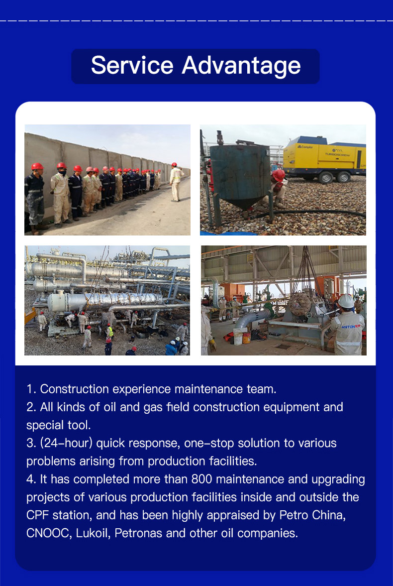 Oilfield Engineering Maintenance Service