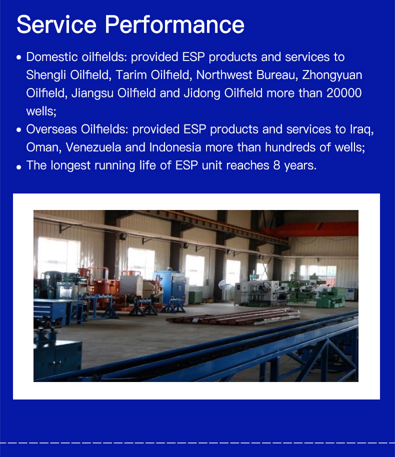 ESP Product and Service-Well Completion