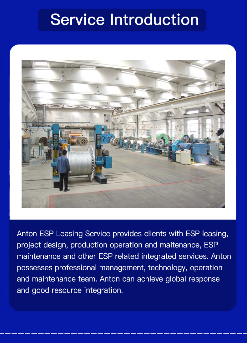 ESP Product and Service-Well Completion