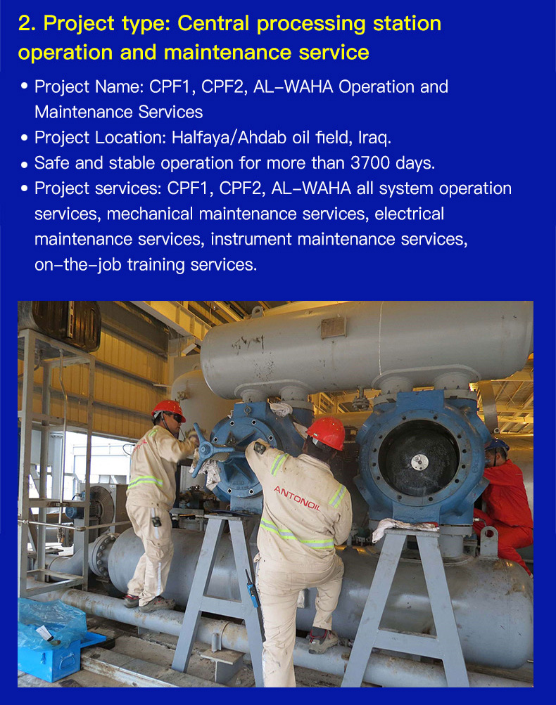 Oilfield Operation and Maintenance Services